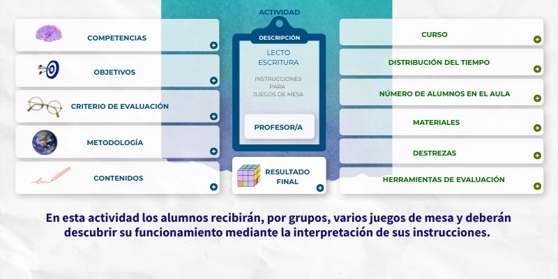 INSTRUCCIONES PARA JUEGOS DE MESA