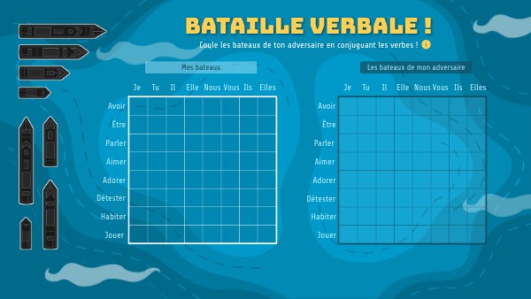 La bataille navale des verbes