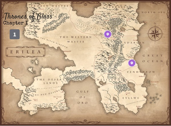 Erilea Map