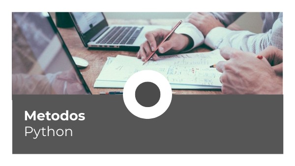 Metodos python