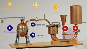 Machine a vapeur Denis Papin