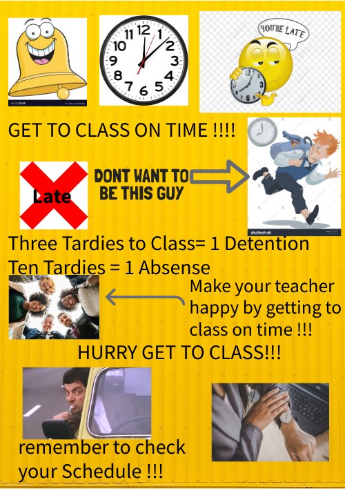 Tardy Poster