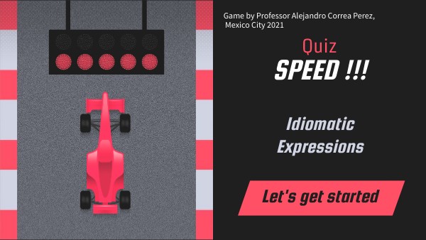 SPEED QUIZ