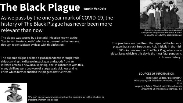 Black Plague LA POSTER- austin vandale
