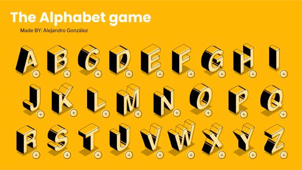The Alphabet game