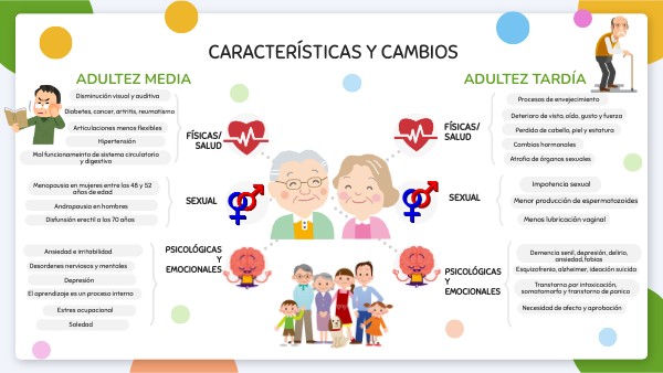 ADULTEZ MEDIA Y TARDÍA