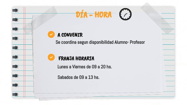 PRESENTACIÓN VUELTA AL COLE