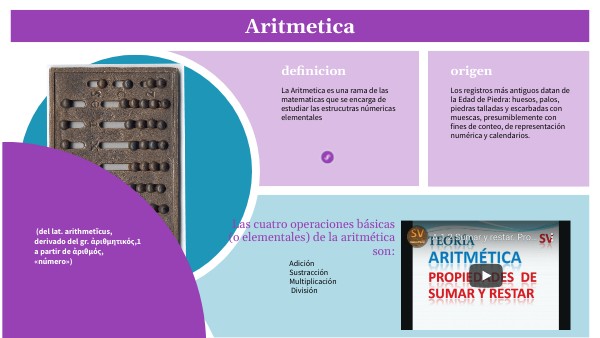 ARITMETICA