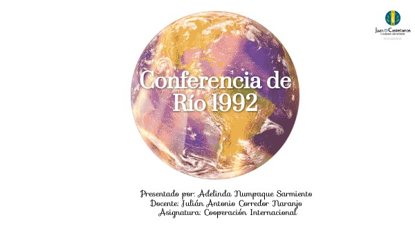 CONFERENCIA DE RÍO 1992
