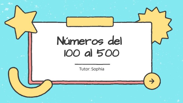 Números del 100 al 500