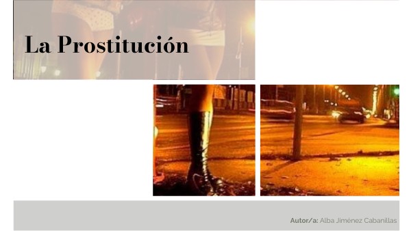PRESENTACIÓN PROSTITUCIÓN