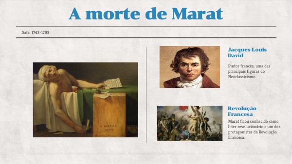 A morte de marat