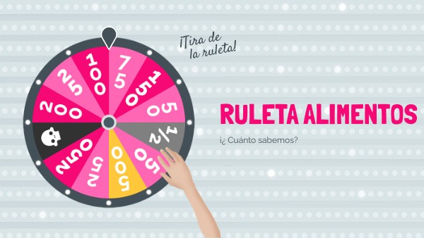 RULETA DE LOS ALIMENTOS