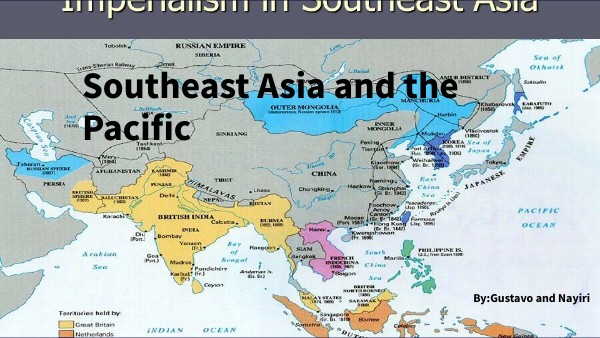 Political Map Of Southeast Asia And South Pacific