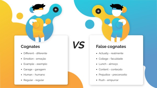 Cognates vs False cognates