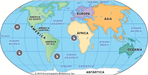 LOS CONTINENTES DEL MUNDO.