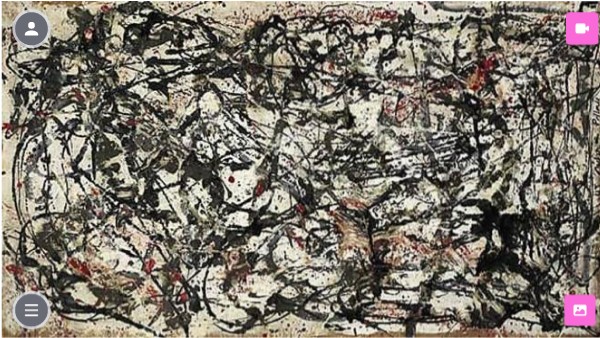 Jackson Pollock Enchanted Forest