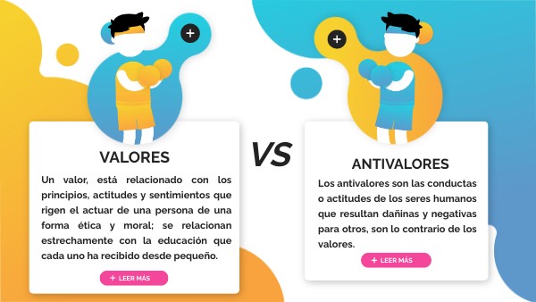 VALORES VS ANTIVALORES