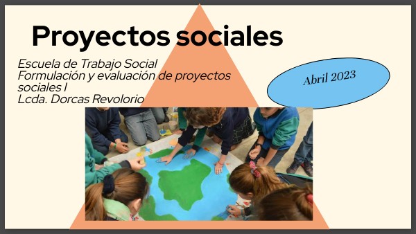 Proyectos sociales