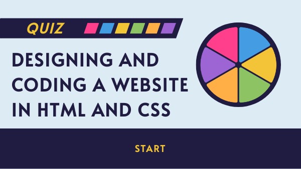 HTML and CSS test quiz