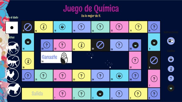 JUEGO DE QUÍMICA