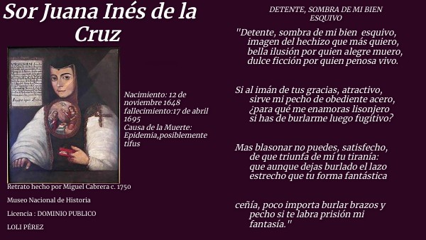 DETENTE ,SOMBRA DE MI BIEN ESQUIVO