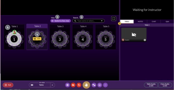 Table View - Interactive Student Guide (V2.0)