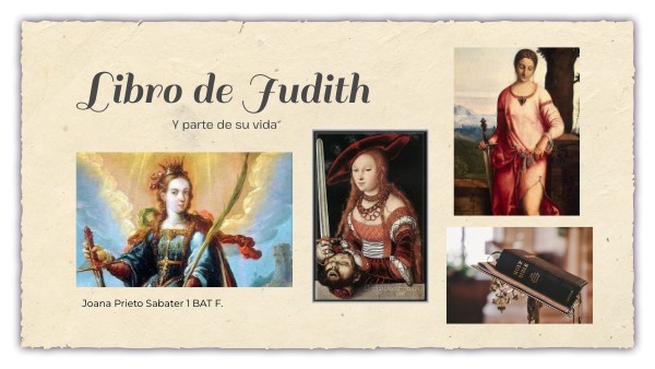 Libro Judith BIBLIA