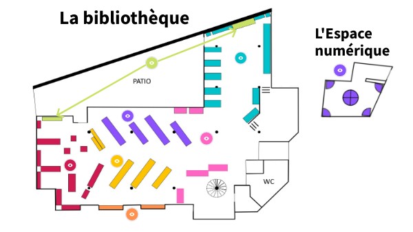 Copie - plan de la bibliothèque