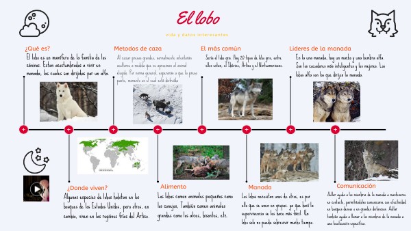 El lobo - Biología