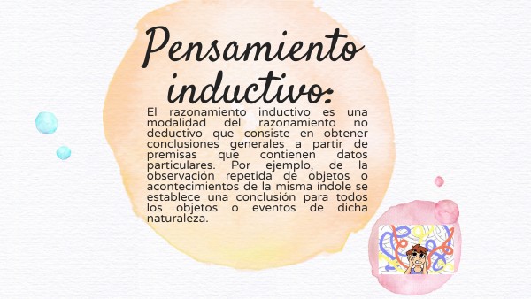 pensamiento inductivo