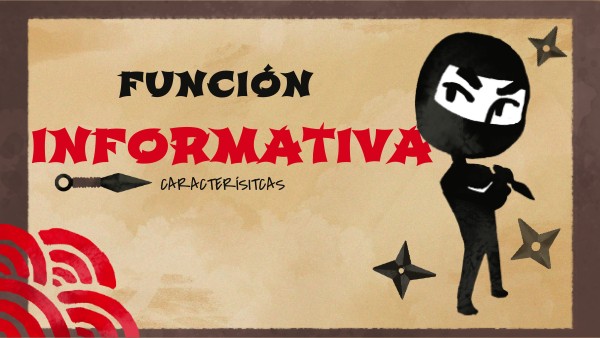 Función informativa del Lenguaje