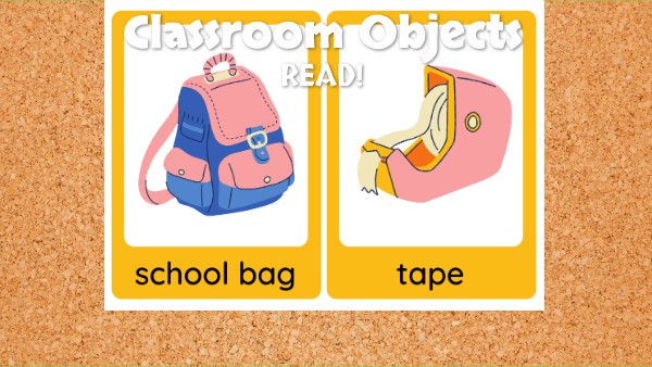 Spotlight 5 Classroom objects