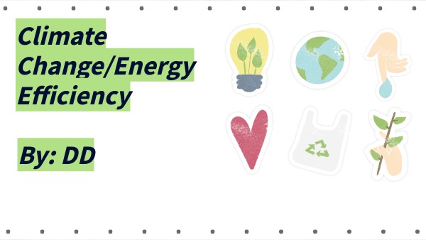 CLIMATE CHANGE PROJECT