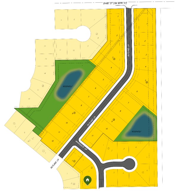 Shadow Ridge Plat Map