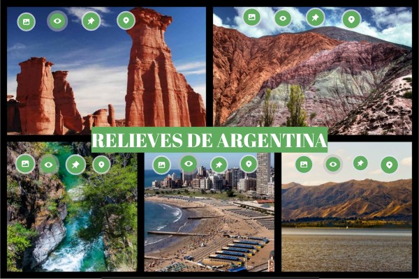 Relieves de Argentina