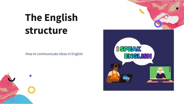 The Communicative English Structure