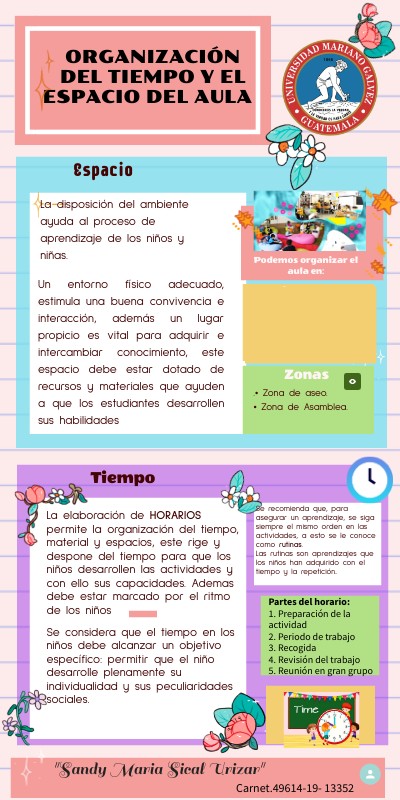 INFOGRAFÍA espacio- tiempo