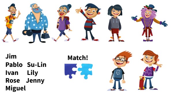 Power Up 4 Characters