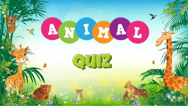 Animal quiz