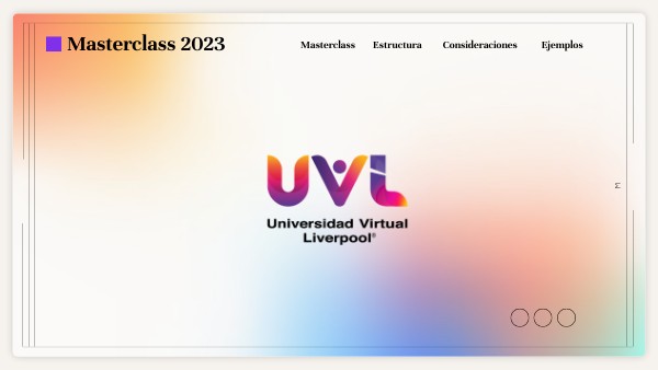 MASTERCLASS UVL 2023