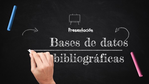 Bases de datos bibliográficas