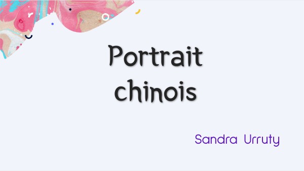 portrait chinois