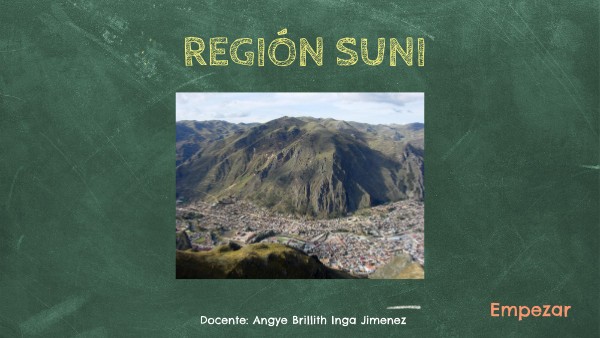 REGIÓN SUNI