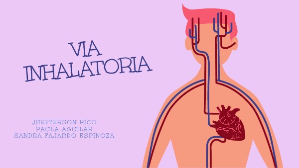 PRESENTACIÓN VIA INHALATORIA
