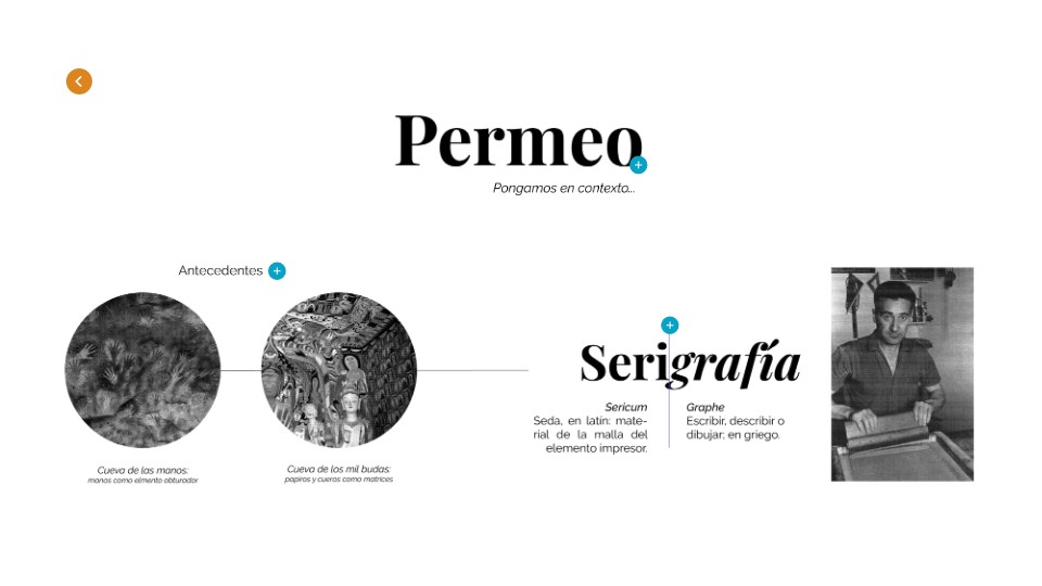 Permeo y Serigrafía - Roca