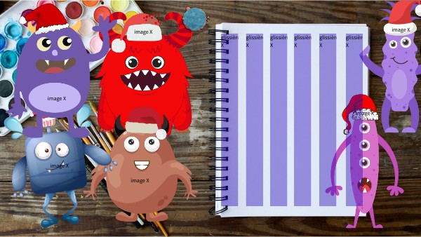 Describe the monster (body parts)