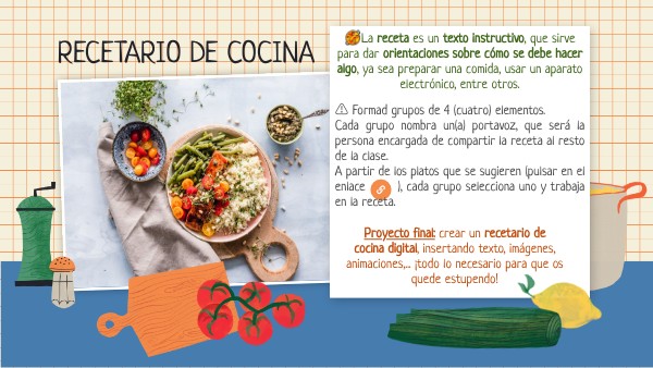 🥘Recetario de cocina