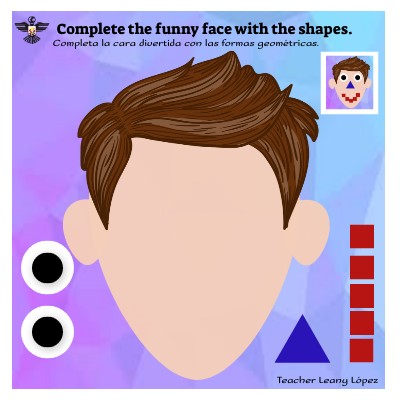 Complete the face
