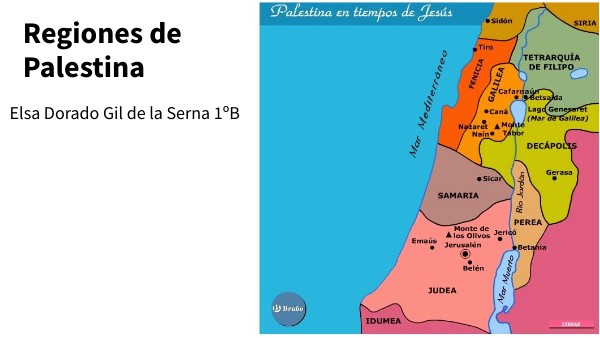 Regiones de palestina